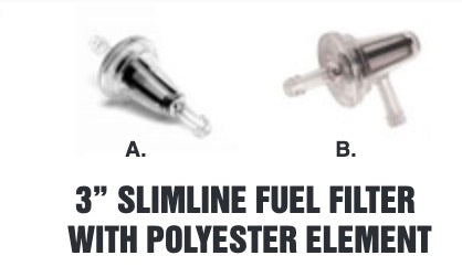 3" Slimline Fuel Filters – TC Freeride